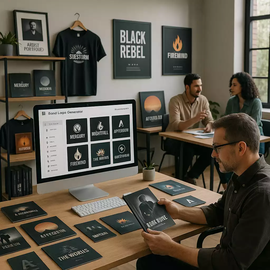 AI Band Logo Generator - The Best Band Logo Generator Online