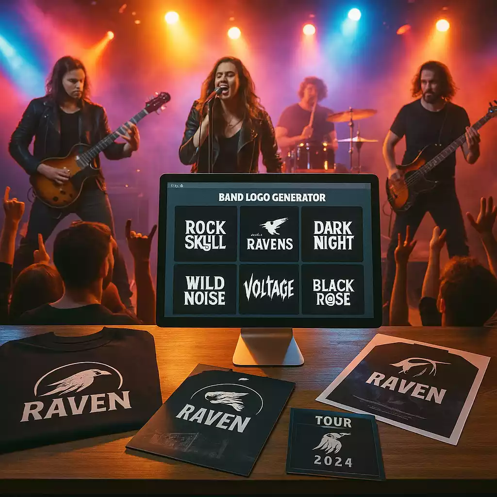 AI Band Logo Generator - The Best Band Logo Generator Online