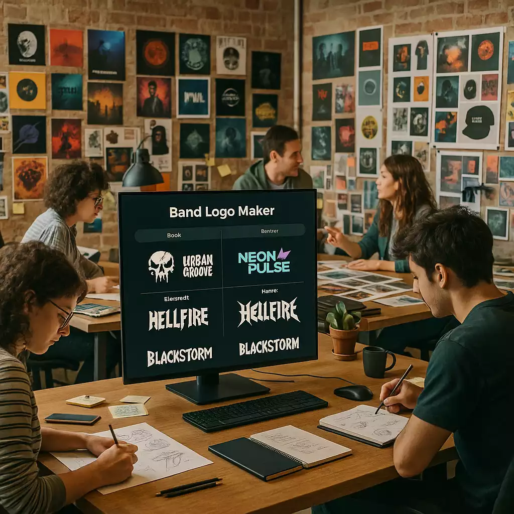 AI Band Logo Generator - The Best Band Logo Generator Online