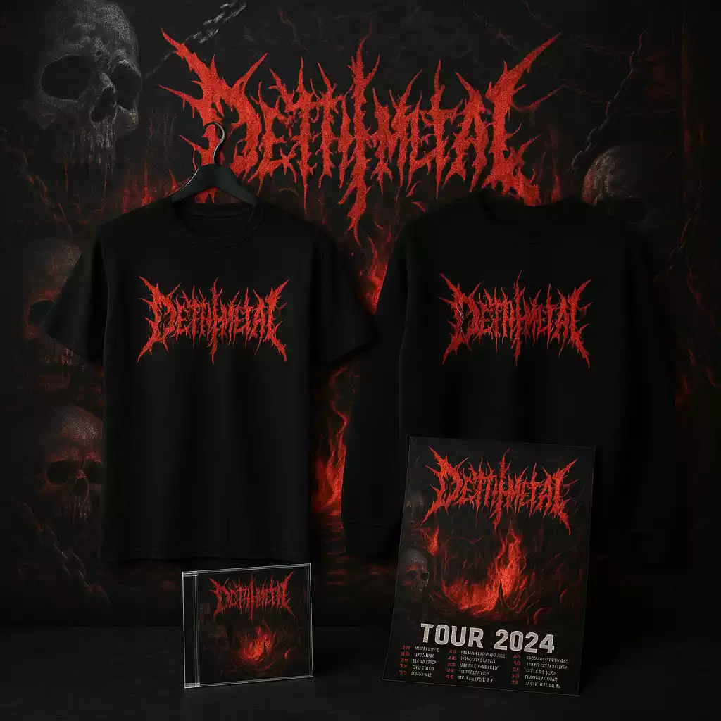 AI Death Metal Logo Generator | Create Brutal Band Logos