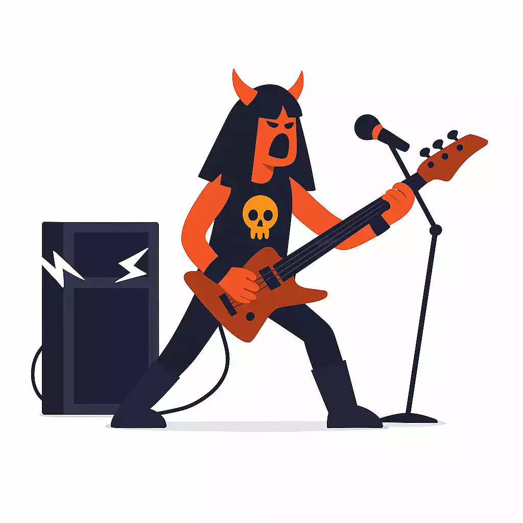 AI金属Logo生成器 - 一键打造你的金属乐队Logo